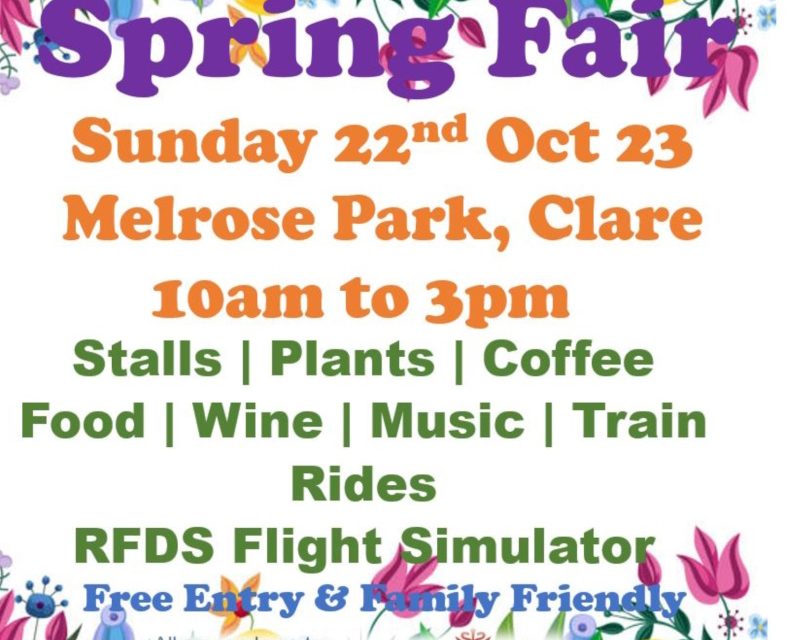 RFDS CLARE SPRING FAIR – Trigg Plants